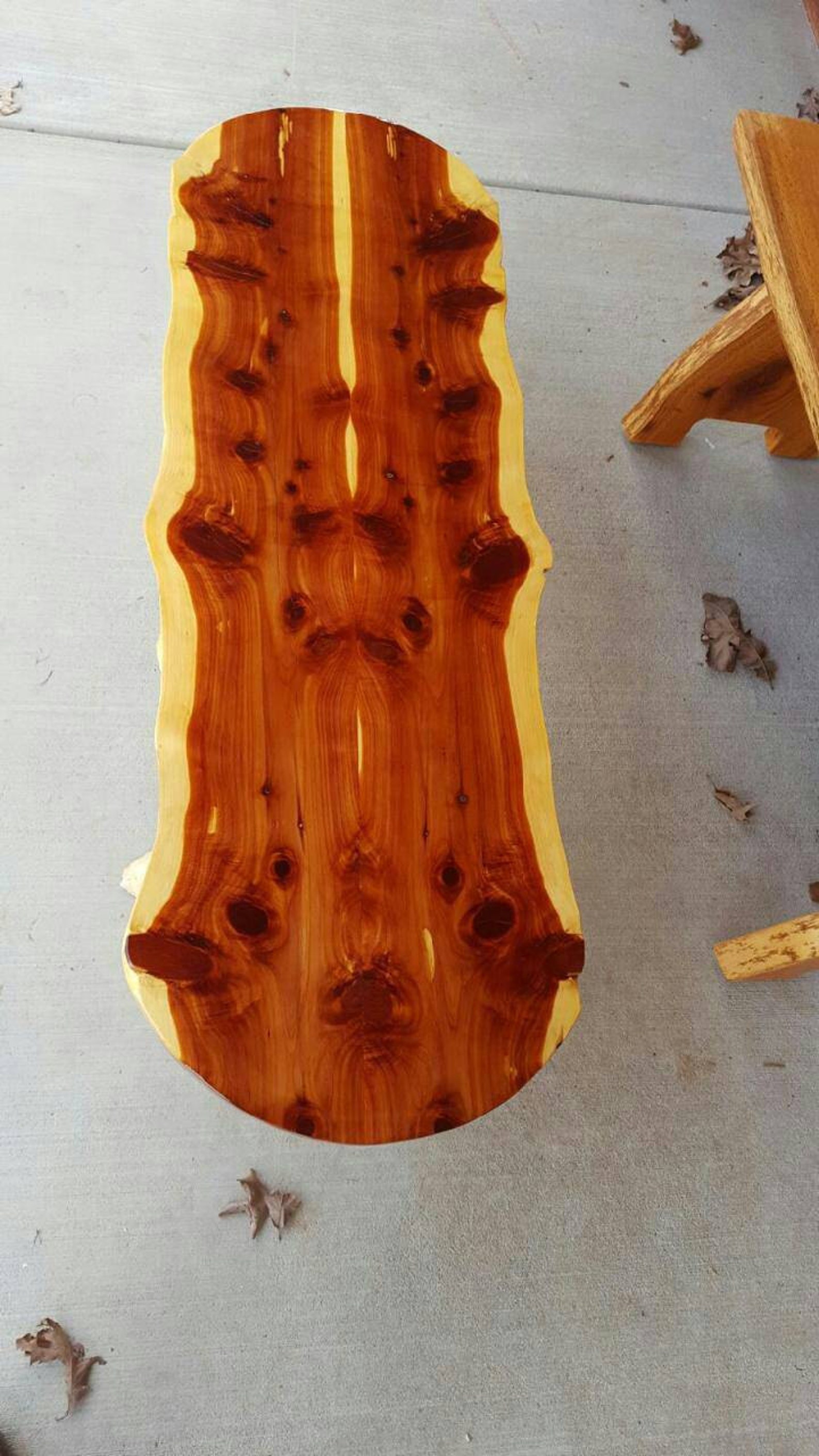 Cedar Stump Coffee Table - Etsy