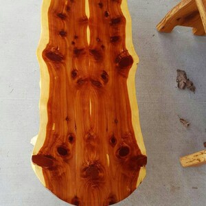 Cedar Stump Coffee Table - Etsy
