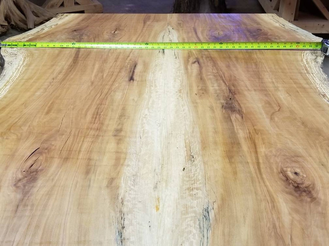 Sycamore Table Top Bookmatched - Etsy