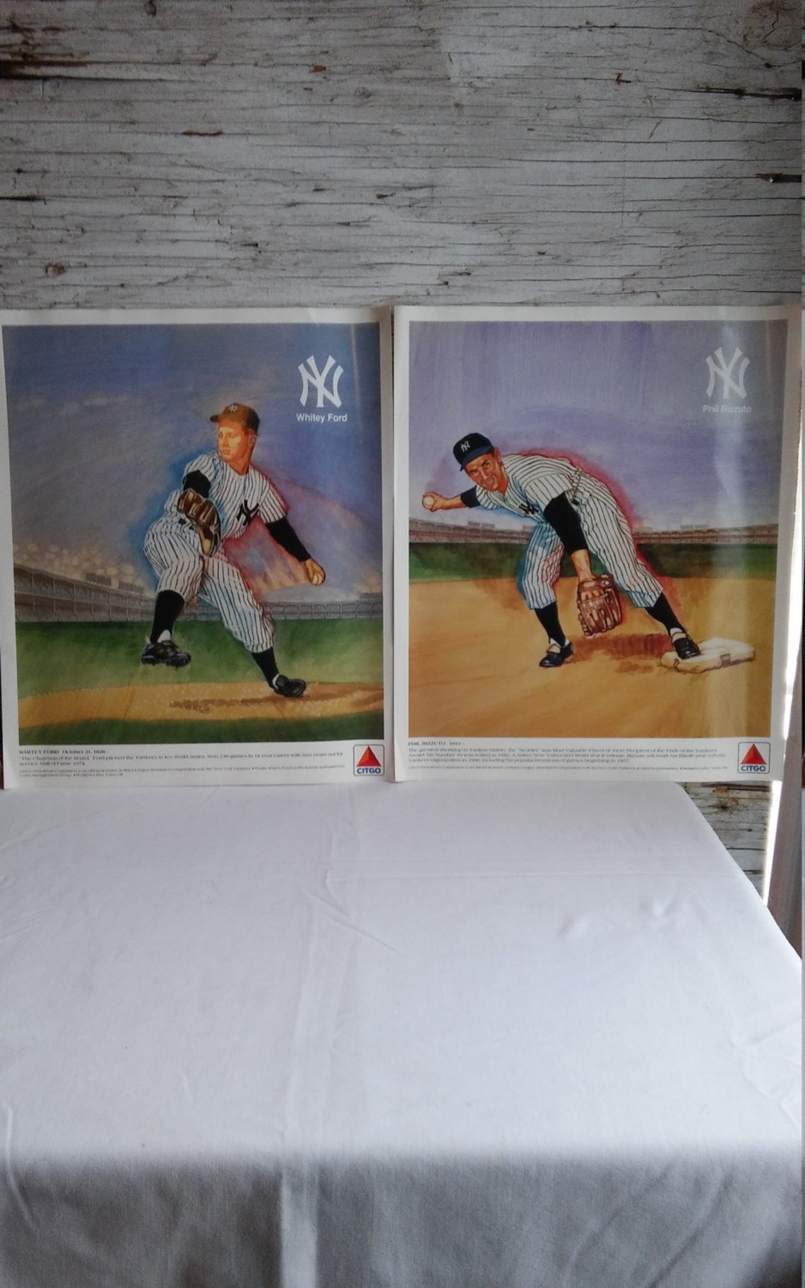 Vintage 1989 Advertising for 6 New York Yankee Greats and | Etsy