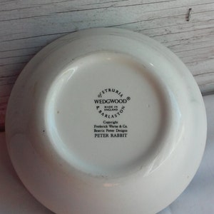 Vintage 1950s Wedgwood of Etruria & Barlaston Nursery Rhyme Bowl. the ...