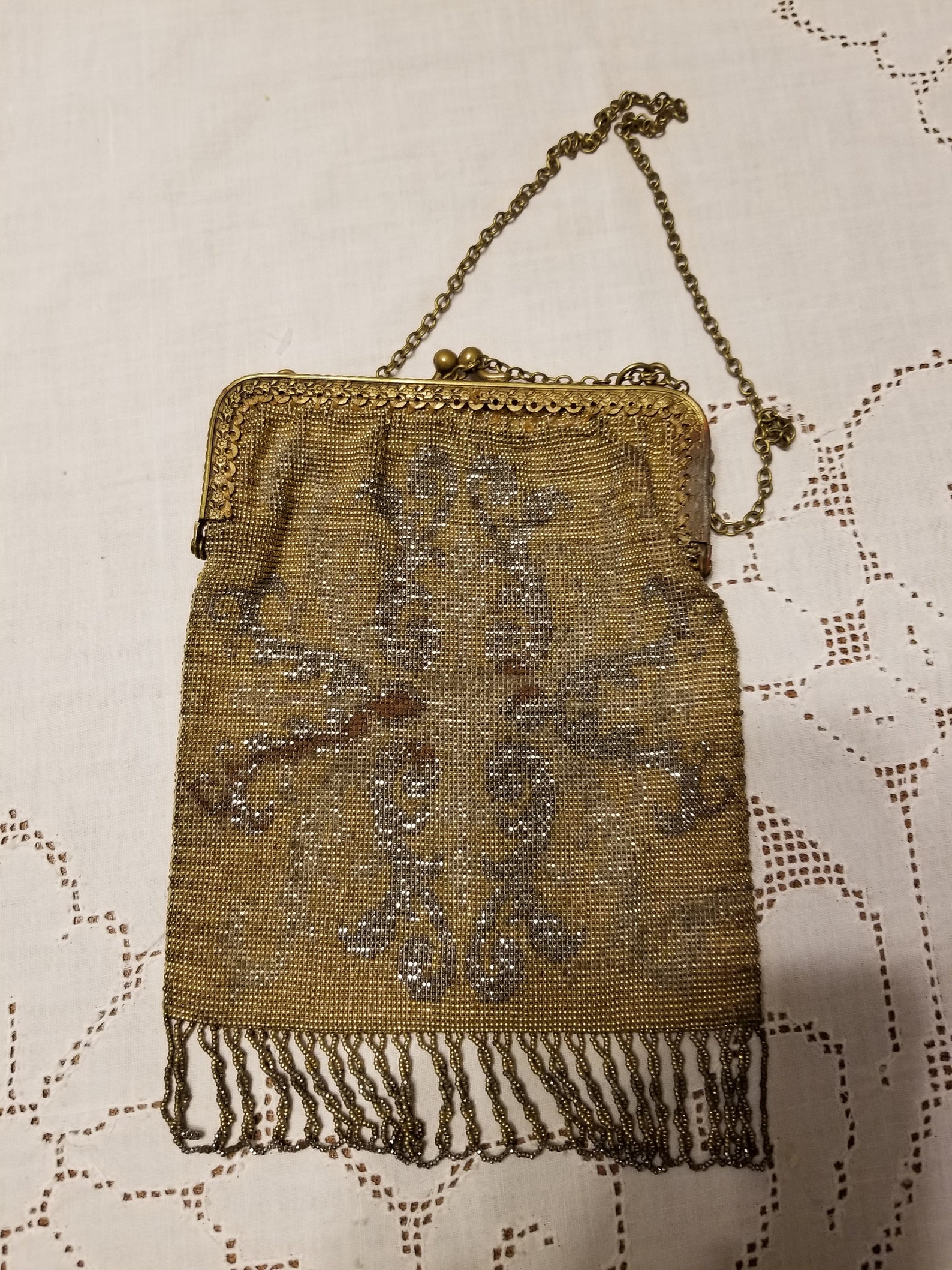 Vintage Circa 1910 French Cut Steel Beaded Purse. Made in | Etsy