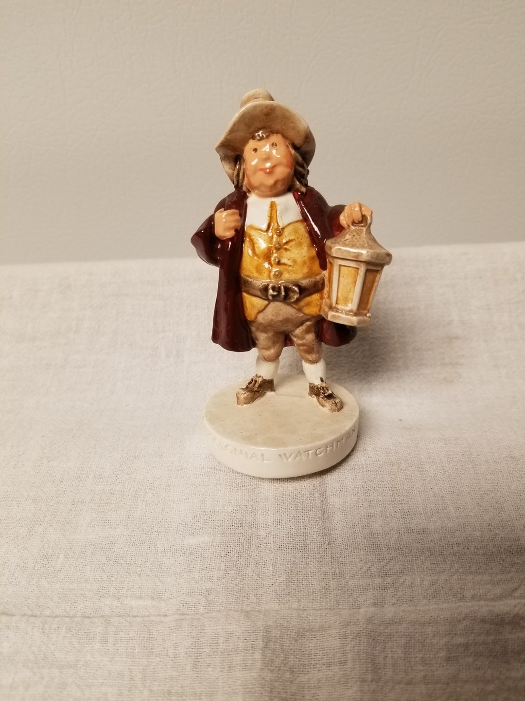 Sebastian Figurine of a Colonial Watchman. Copr 1967. P.W. Baston ...
