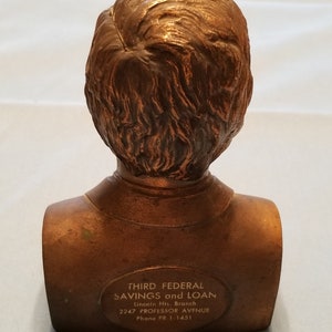 1950s Lincoln Coin Bank From the Third Federal Savings and Loan Lincoln ...