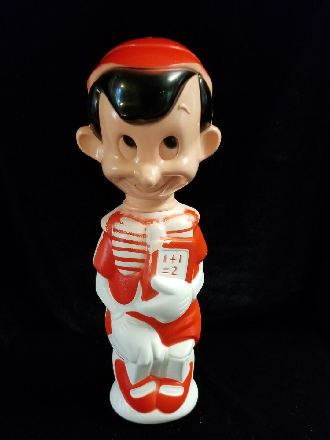 Vintage 60s Soaky Bubble Bath Dispenser 'pinnochio‘. Bathtime Toy ...