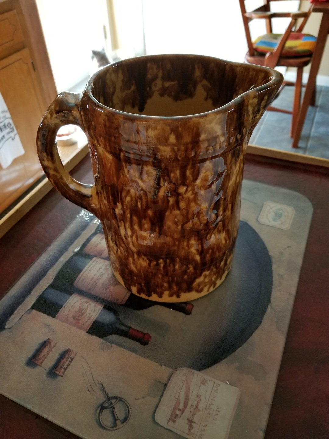 Bennington Pottery, Rockingham Glaze. 1920s or 1930s. This Pitcher is 8 ...