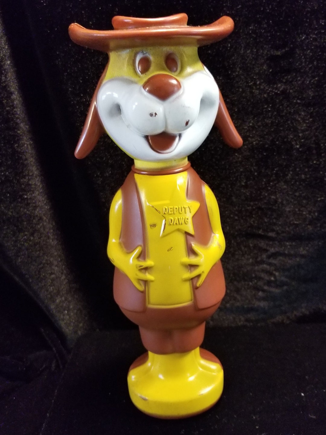 Vintage 60s Soaky Bubble Bath Dispenser 'deputy Dawg‘. Bathtime Toy ...