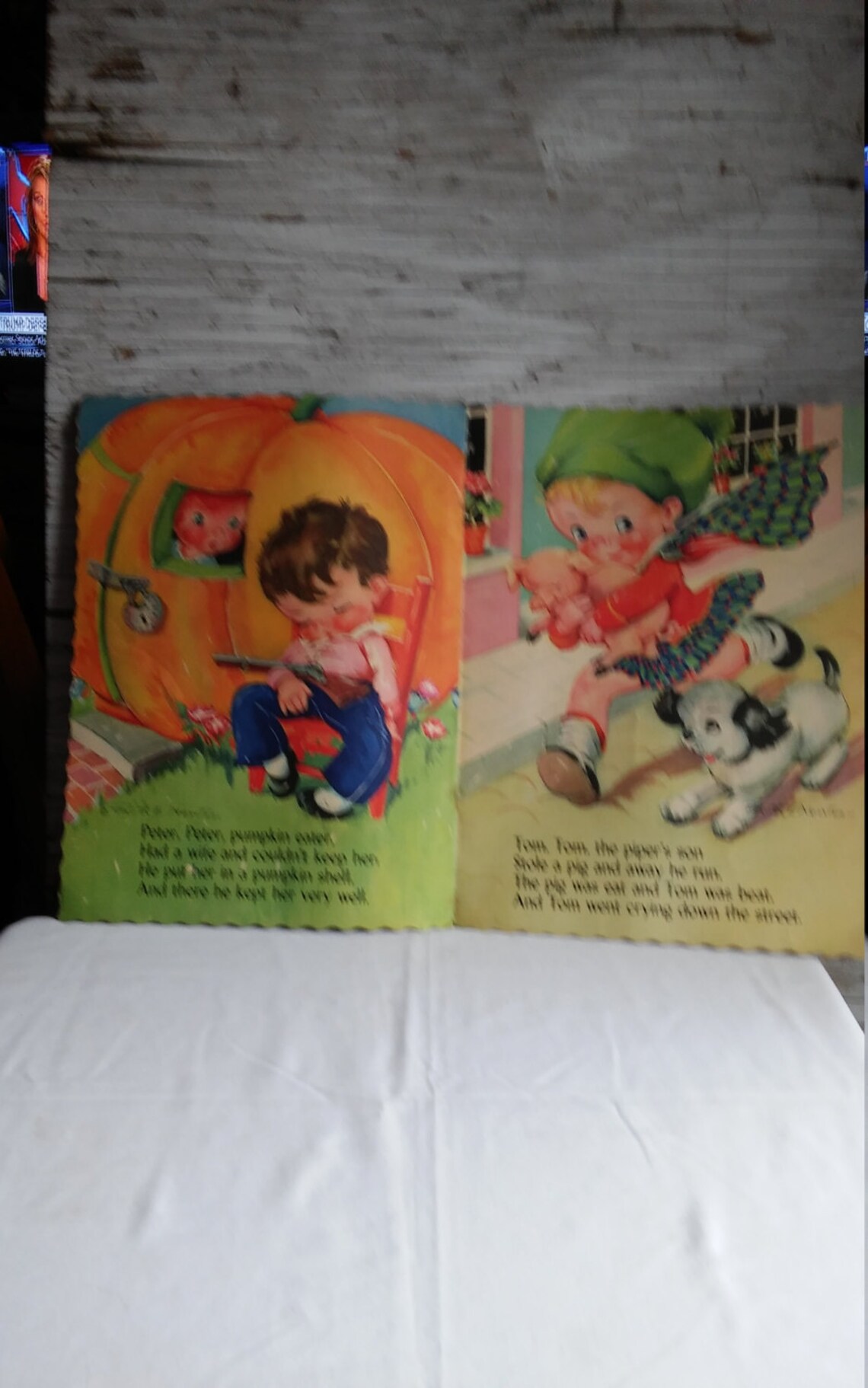 Vintage 1943 Ruth Newton's Mother Goose. Whitman - Etsy