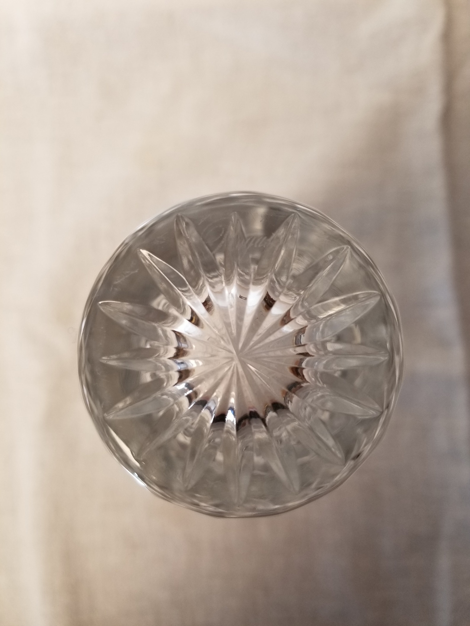 Beautiful Rogaska ( Yugoslavia ) Lead Glass Crystal 6" Vase. Acid ...