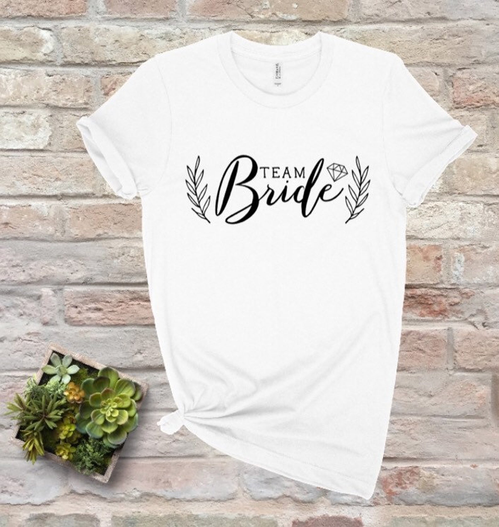 Team Bride Bride to Be Tshirts for Bridal Party Bachelorette - Etsy