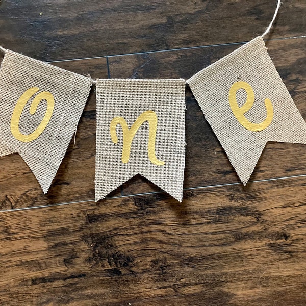 Burlap Banner - Etsy