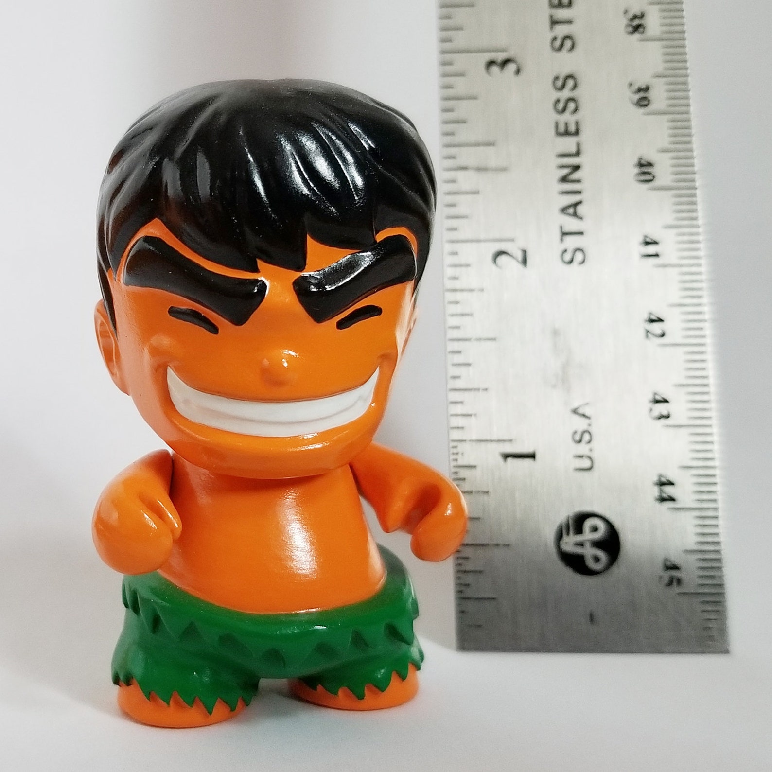 Hulk-o-ween Custom Micro Munny Orange Hulk - Etsy