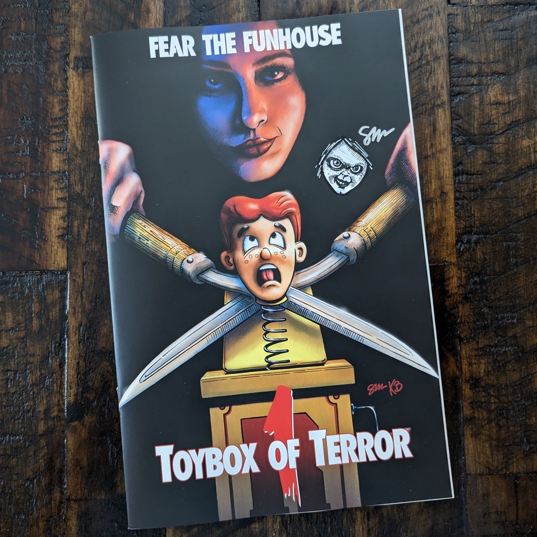 Toybox of Terror #1 Exclusive Cover Remarque by Cover Artist - Etsy