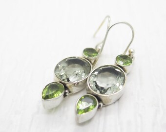 Amethyst and peridot | Etsy