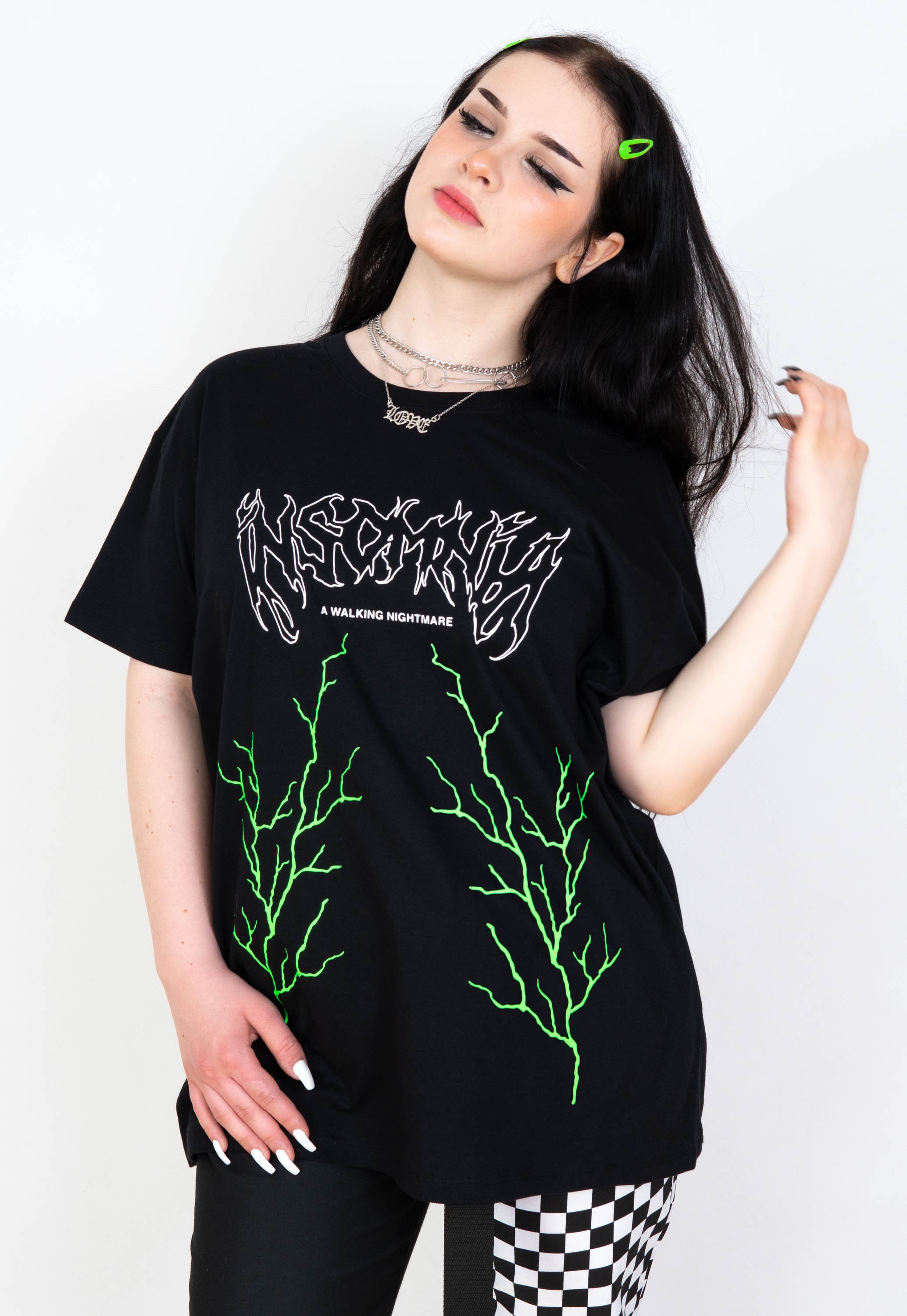 Insomnia Lightning Shirt Aesthetic Shirt Aesthetic - Etsy UK