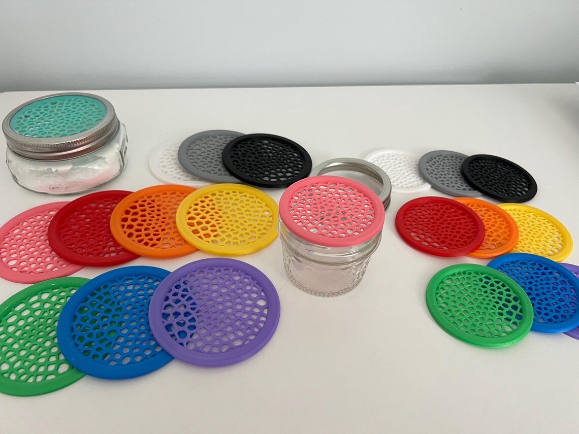Mason Jar Lid Insert With Holes for Standard or Widemouth Jars - for ...