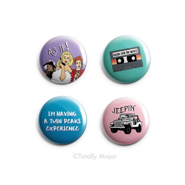 Pinback Button Set - Etsy