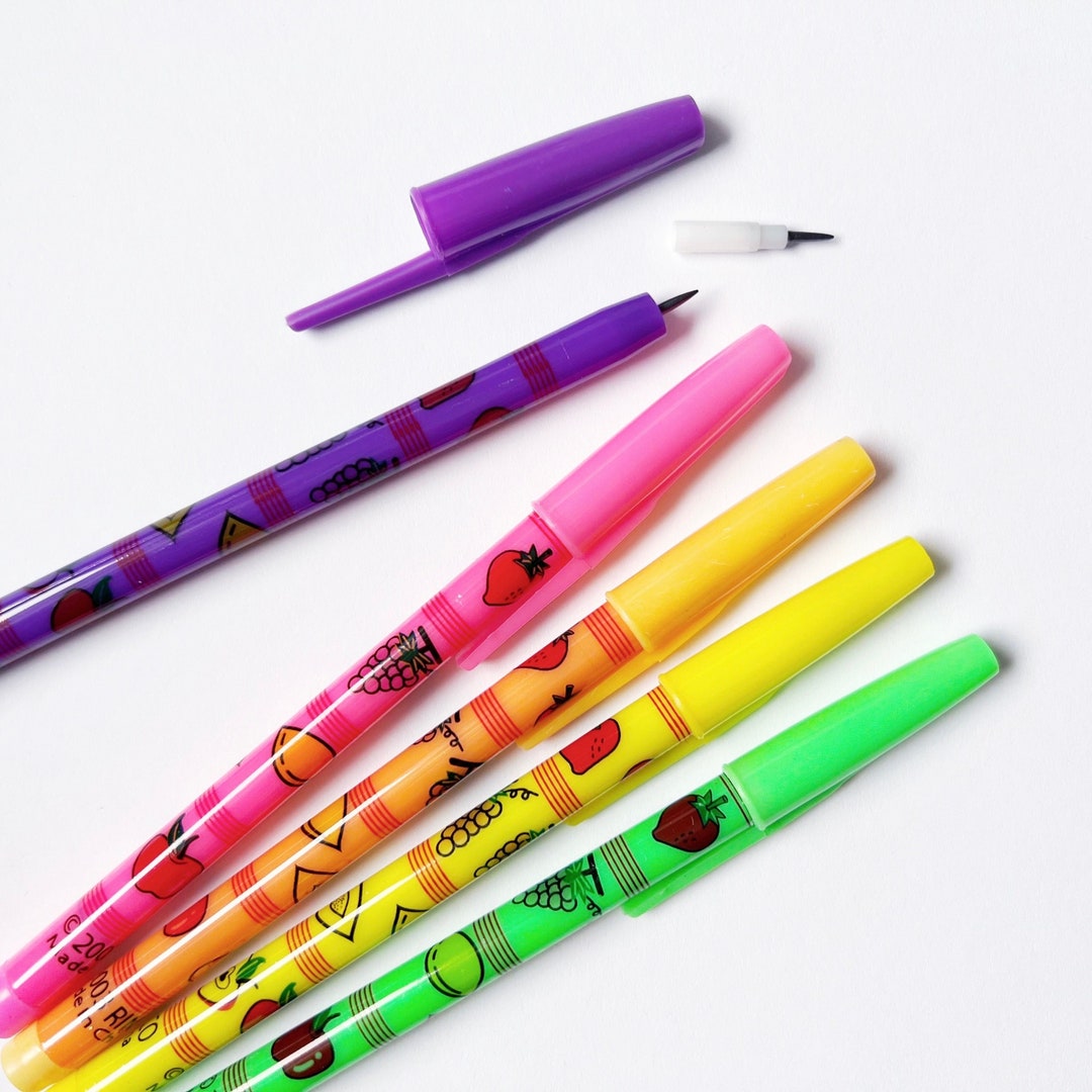 Vintage Fruit Scented Pop-a-point Pencils - Etsy