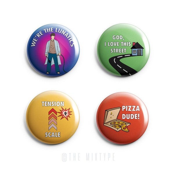 Pinback Button Set - Etsy