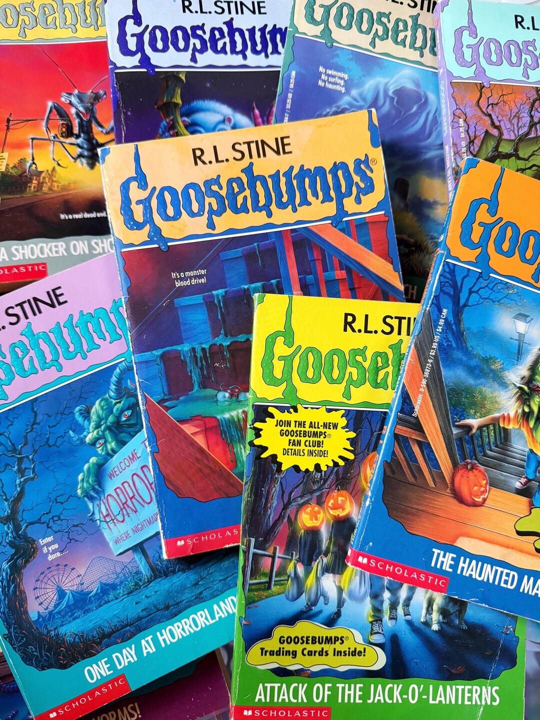 Vintage Goosebumps Books - Etsy