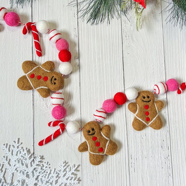 Gingerbread Garland - Etsy