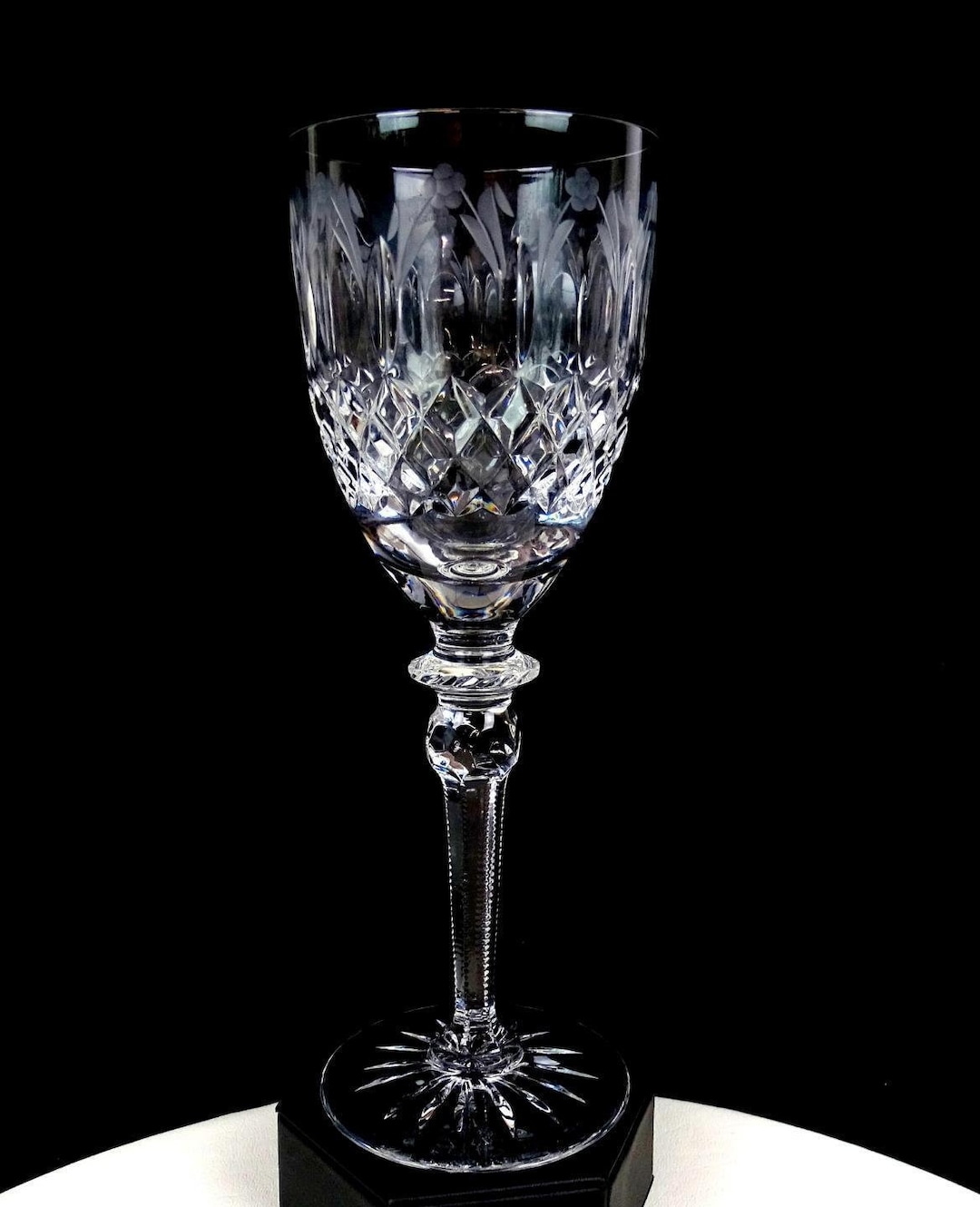 Rogaska Cut Crystal Gallia Pattern Vintage 9 1/4 Water - Etsy
