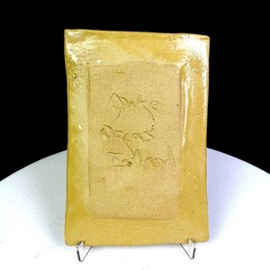 Mike Rozzi Signed Orcas Island Pottery Sailboat Pattern 6 3/4 ...