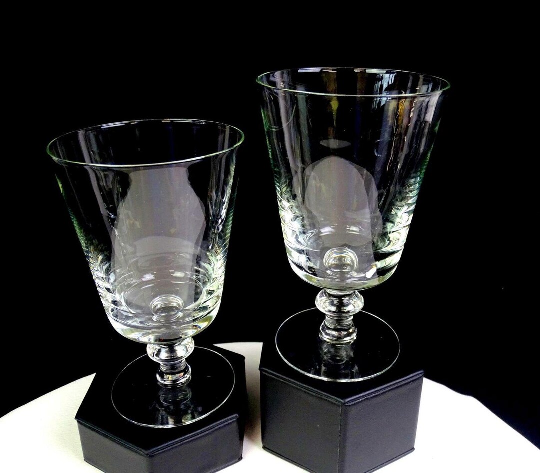 La Rochere France Crystal Antoine Clear 2pc Wafer Stem 5 5/8water ...