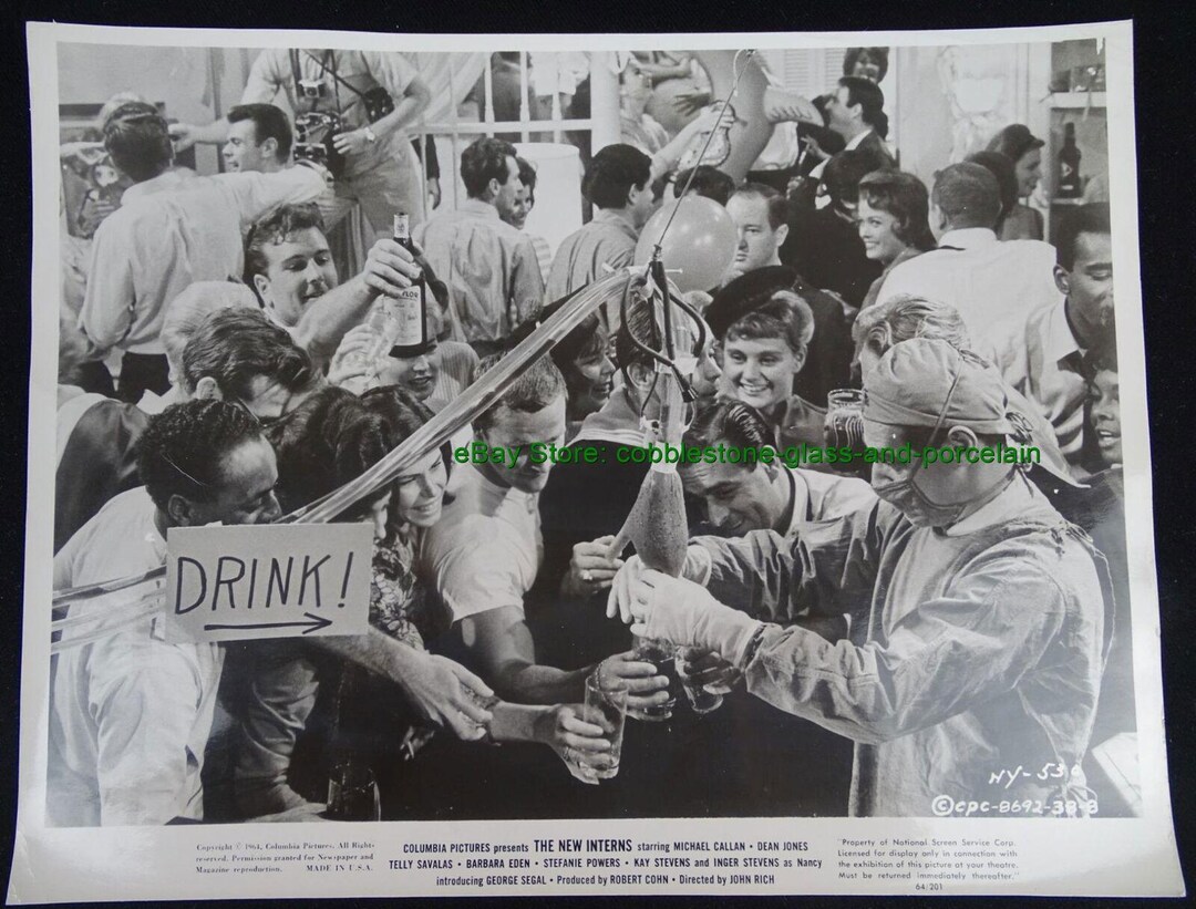 Michael Callan, Dean Jones in the New Interns Original 8x10 Press Photo ...