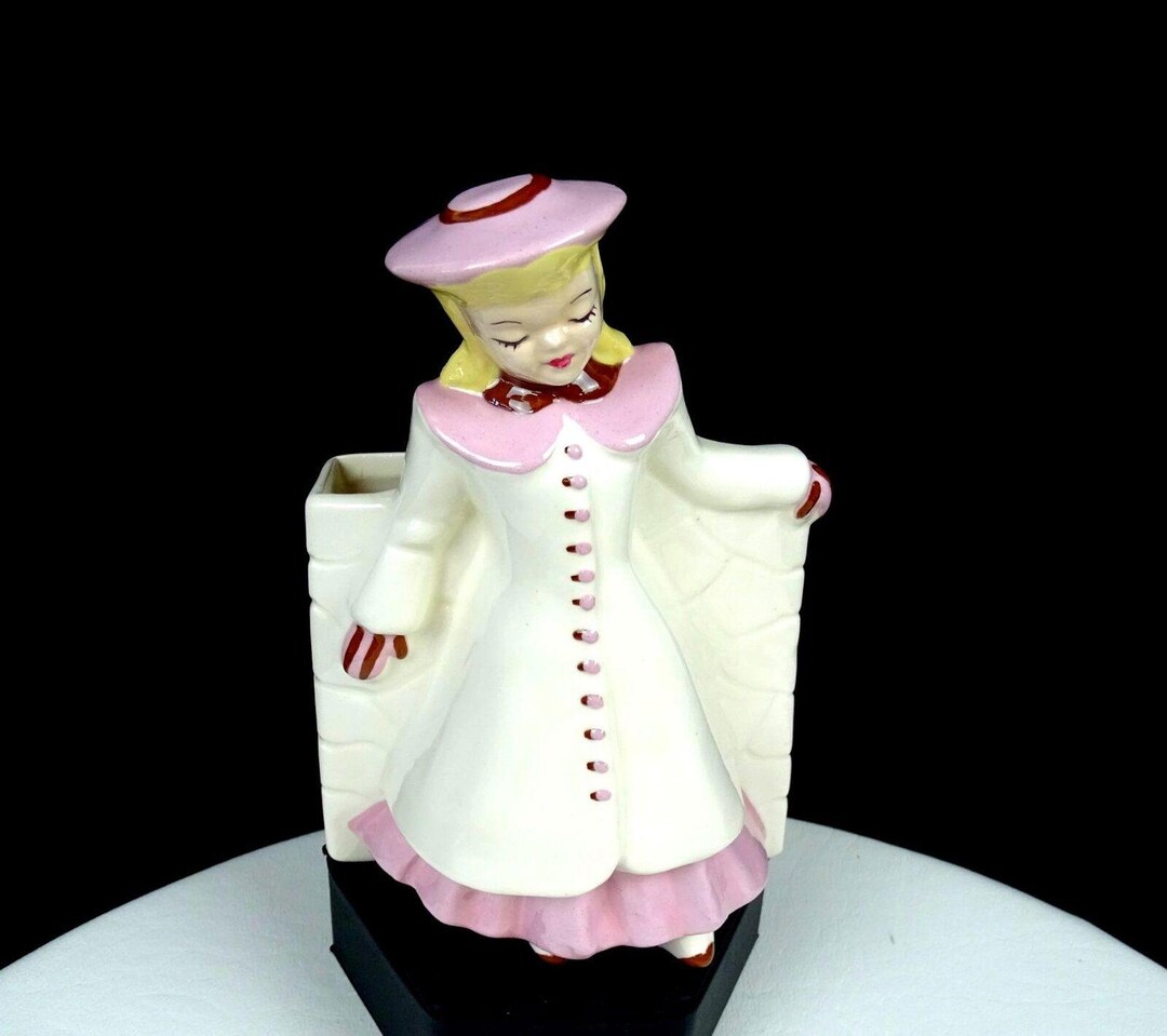 Florence Ceramics Calif Pottery Polly Winter Coat 5 3/4 Planter ...