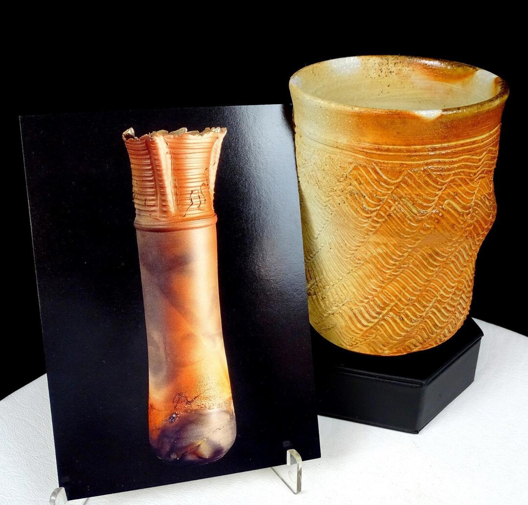 Ken Stevens Northwest Art Pottery Brown Stoneware Sgraffito 4 3/4 ...