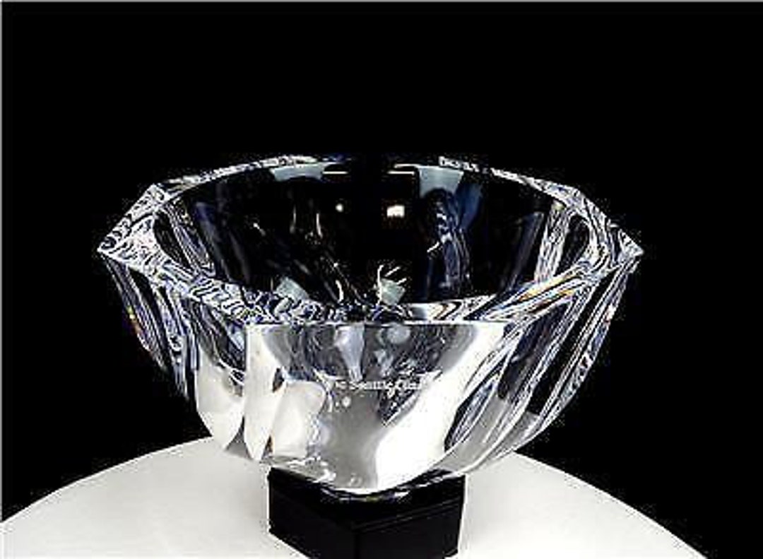 Orrefors Signed Crystal Olle Alberius Residence Pattern Seattle Times 7 ...