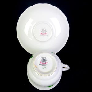 Royal Kent Staffordshire England 8258 Ivy Pattern 2 5/8 Cup & Saucer ...