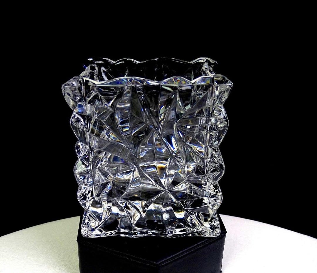 Rosenthal Studio Linie Germany Crystal Crinkled Bag Pattern 3 1/2 ...