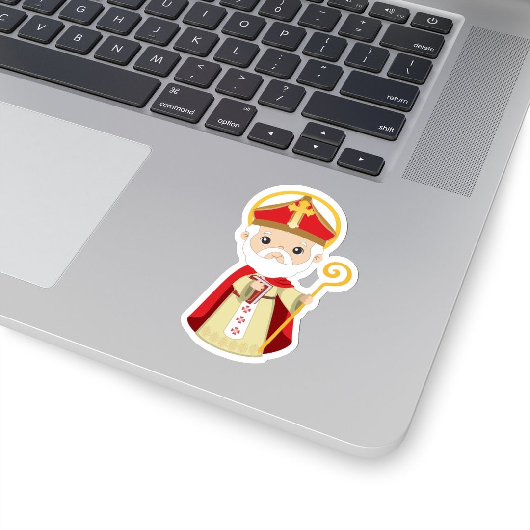 Saint Nicholas Sticker, Saint Nicholas Sticker, Saint Nicholas Water ...