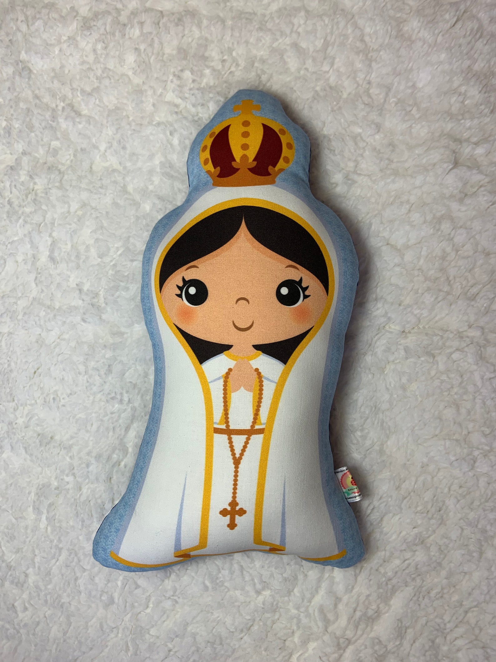 Our Lady of Fatima Stuffed Doll, Saint Gift, Baptism, Catholic Gift ...