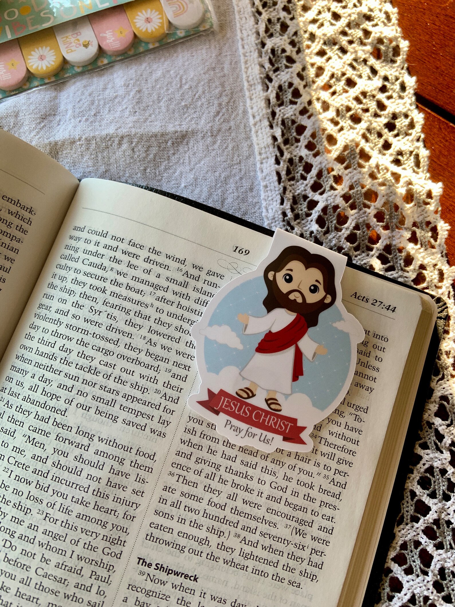 Jesus Magnetic Bookmark, Catholic Bookmark, Saints Bookmark, Saints ...