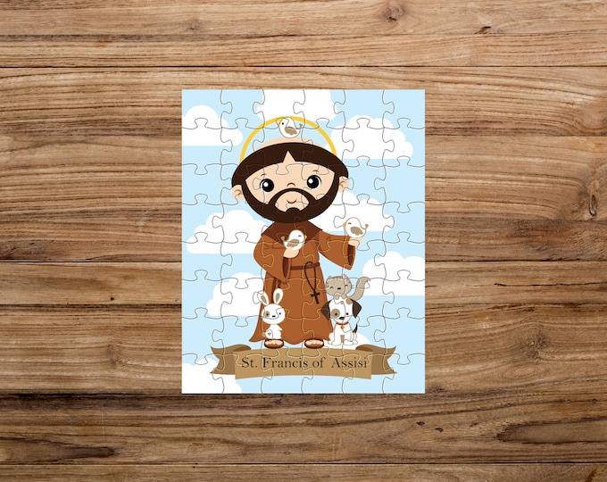 Jesus Christ Puzzle, 48 Pieces Puzzle, Catholic Jigsaw - Etsy Israel