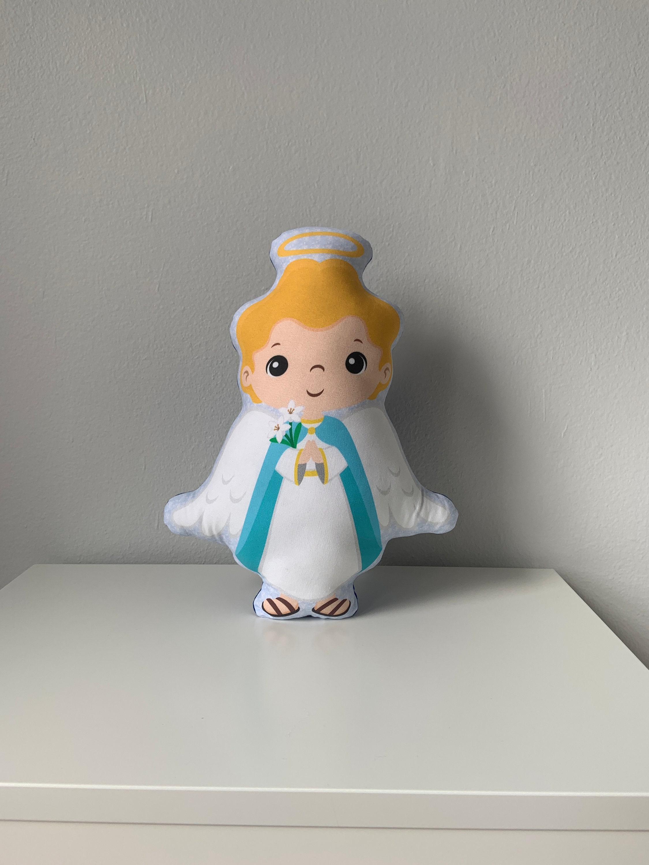 Saint Gabriel the Archangel Stuffed Doll Saint Gift Baptism | Etsy