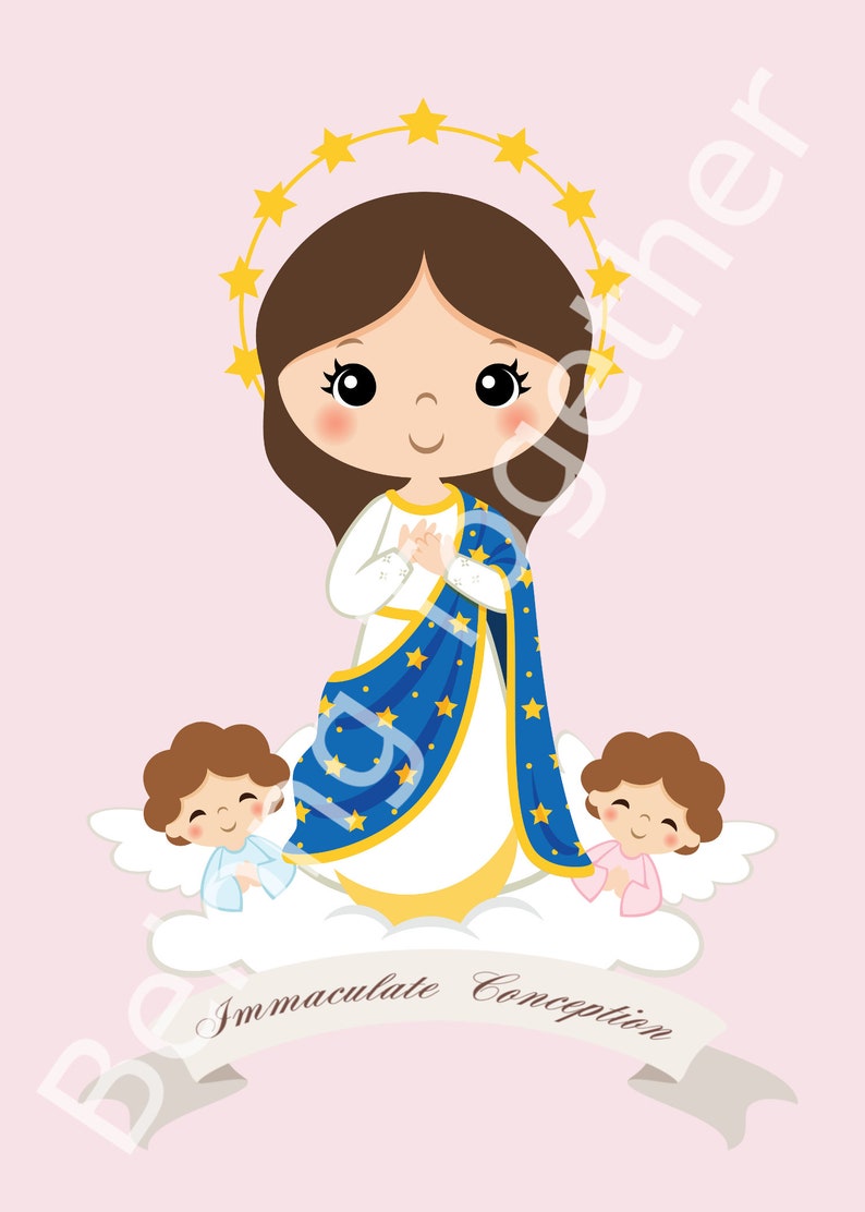 Immaculate Conception Wall Art, Immaculate Conception Art Print ...