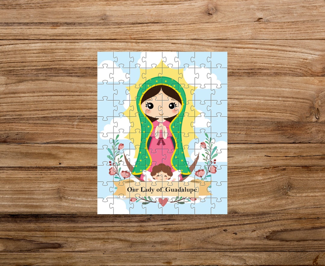 Our Lady of Guadalupe Puzzle, 48, 80 & 120 Pieces Puzzle, Catholic ...