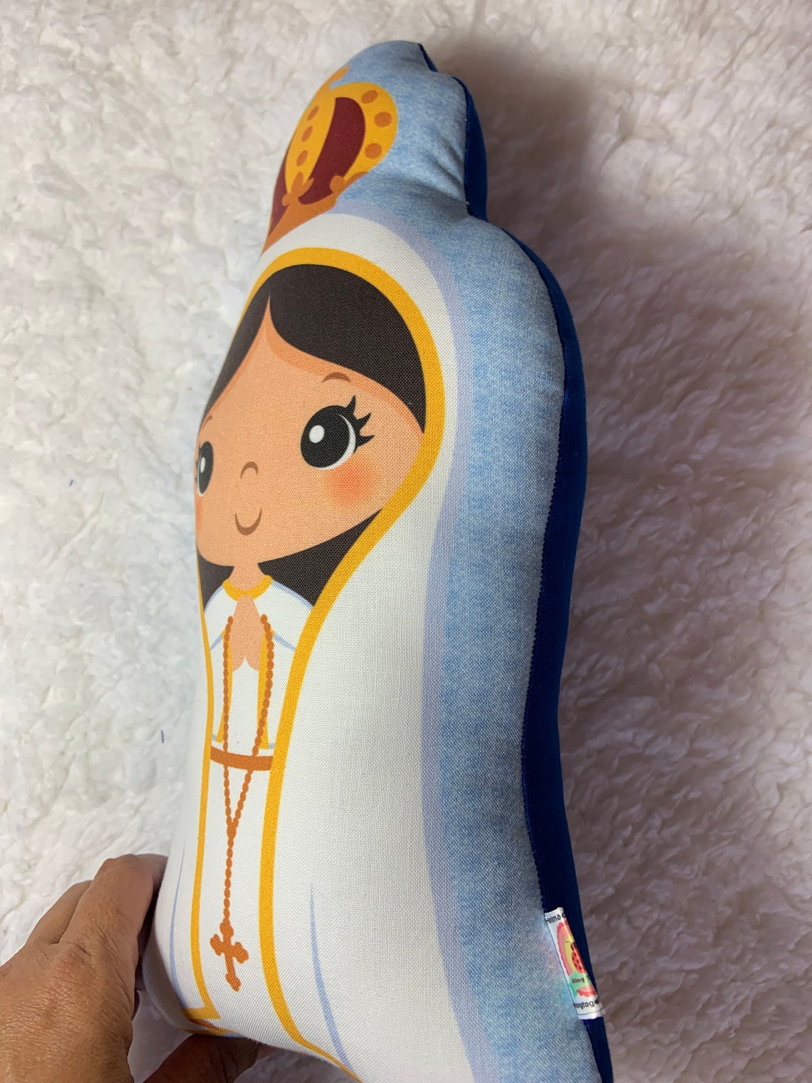 Our Lady of Fatima Stuffed Doll Saint Gift Baptism Catholic | Etsy