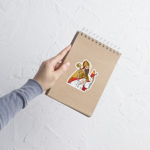 Saint Augustine of Hippo Sticker, St Augustine Sticker, Saint Augustine ...