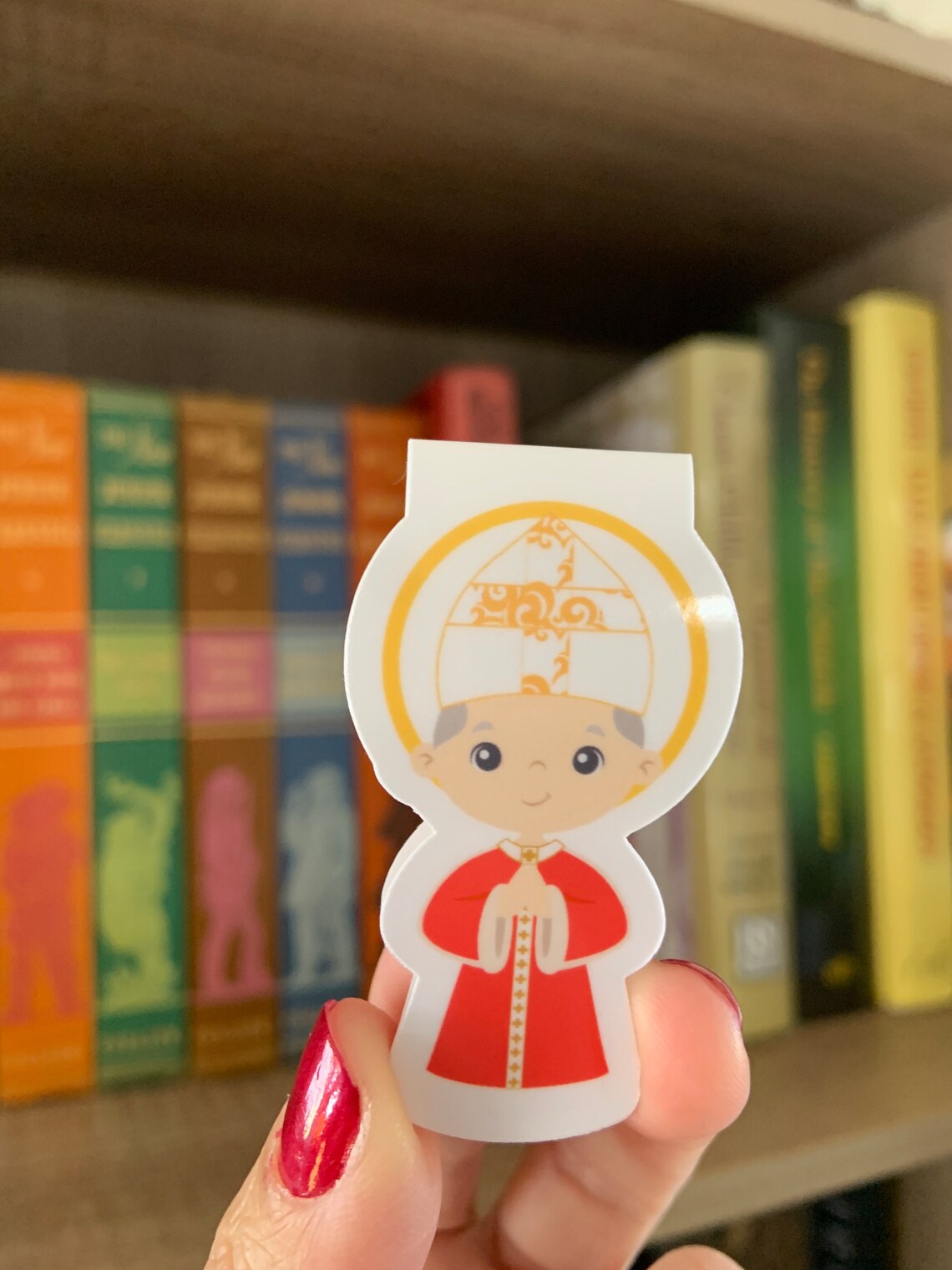 Saint John Paul II Magnetic Bookmark, St John Paul Catholic Bookmark ...
