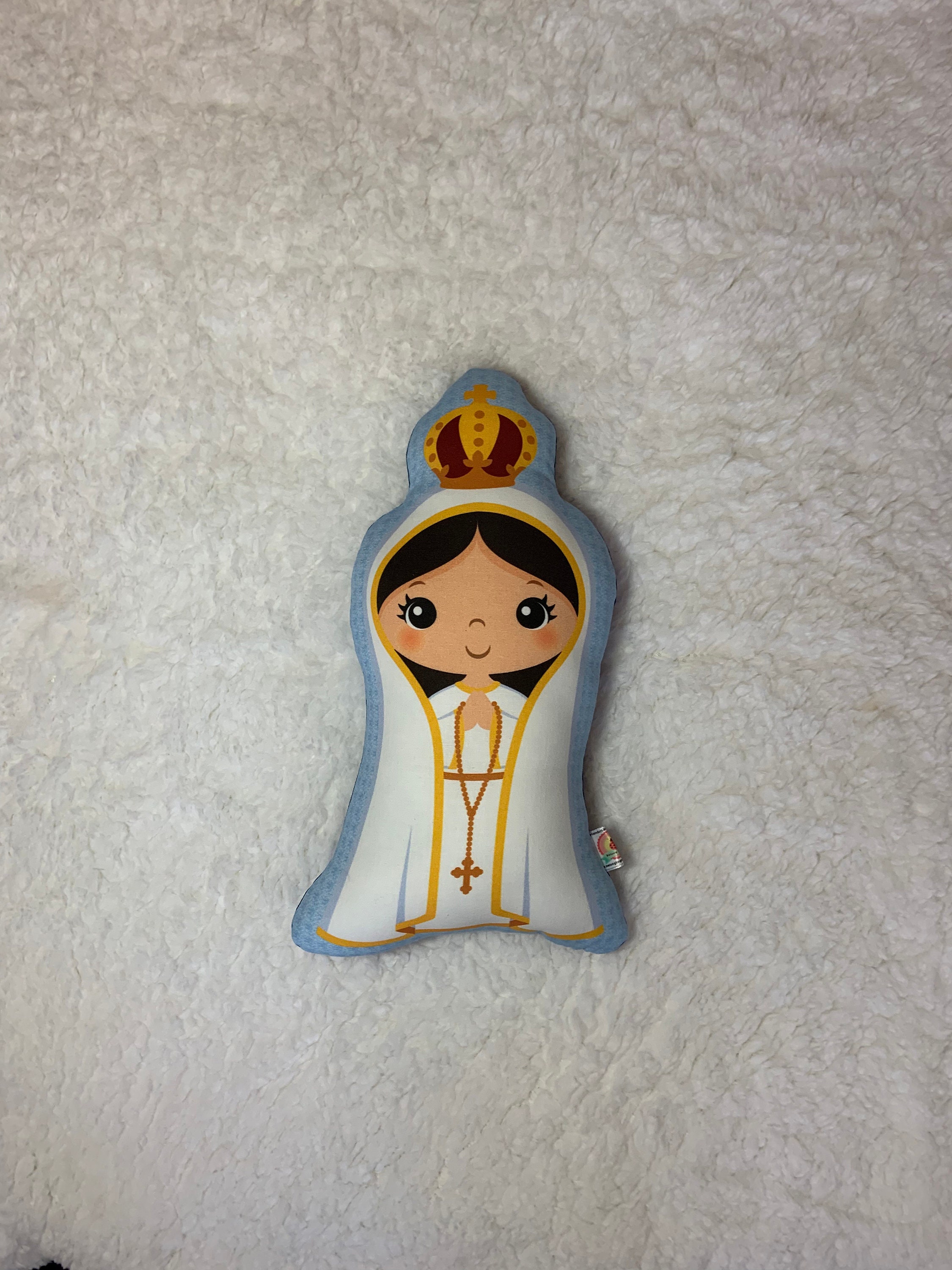 Our Lady of Fatima Stuffed Doll, Saint Gift, Baptism, Catholic Gift ...