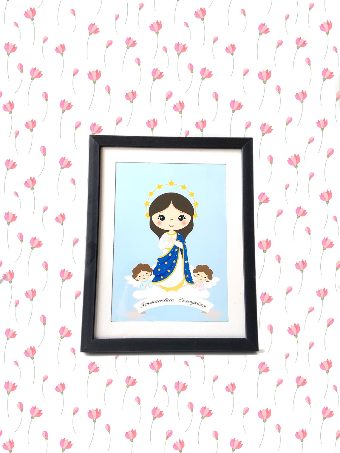 Immaculate Conception Wall Art Immaculate Conception Art Print