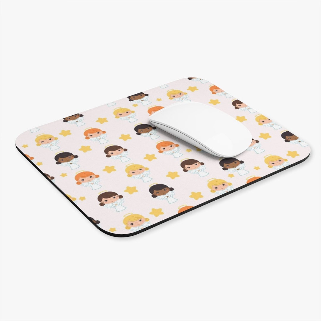 Angels in Pink Mouse Pad, Catholic Mouse Pad, Saints Mouse Pad ...