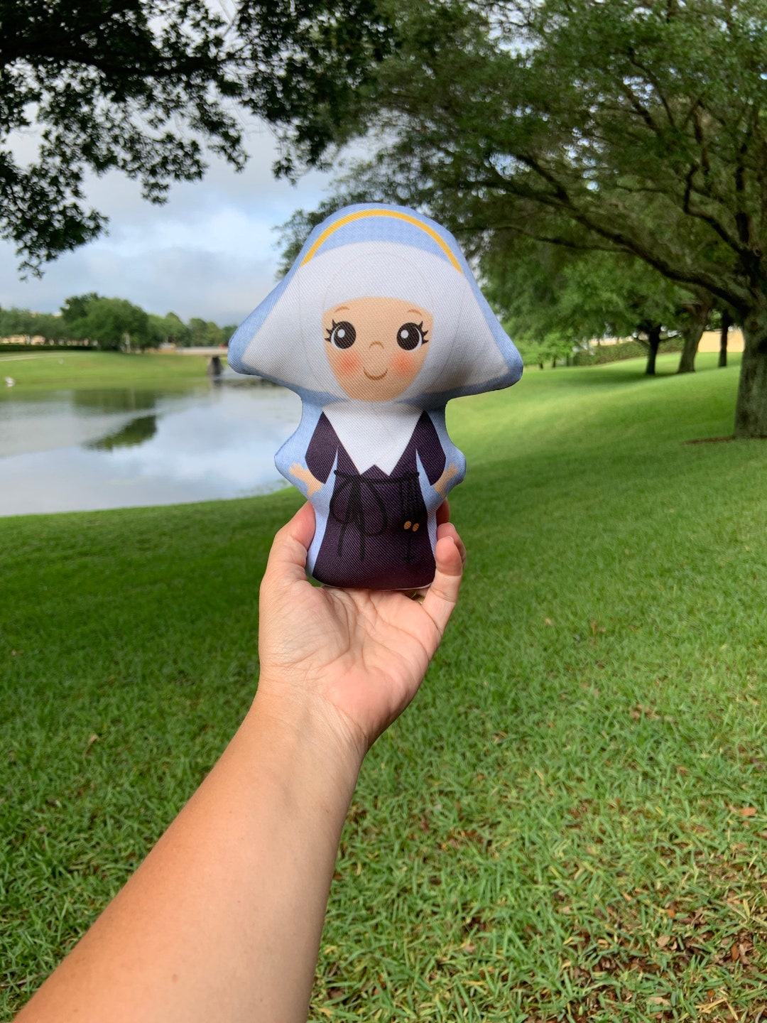 Saint Catherine Laboure Stuffed Doll, Saint Gift, Baptism, Catholic ...