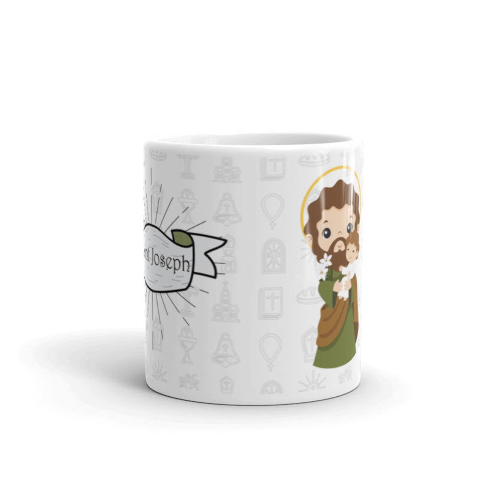 Saint Joseph Mug Catholic Mug Catholic Mug Saints Mug - Etsy