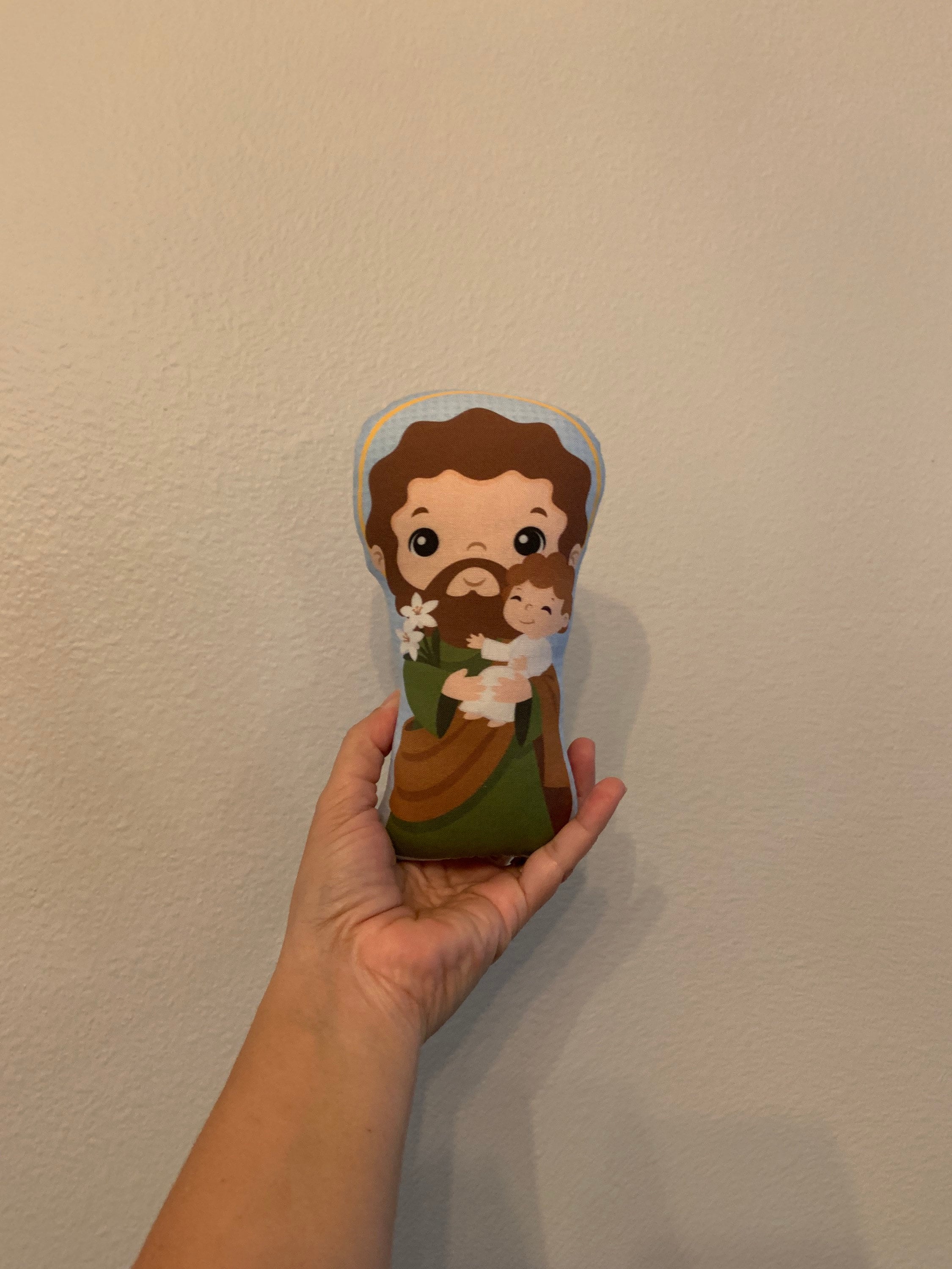 Saint Joseph Stuffed Doll Saint Pillow Doll Saint Gift - Etsy